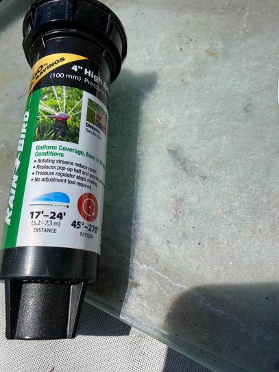 Rain Bird 22SA 4 in. Pop-Up Rotary PRS Sprinkler, 45-270° Pattern ...