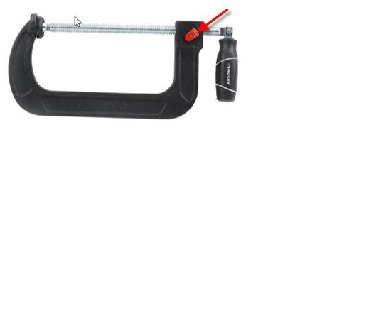 Husky 6 in. Quick Adjustable C-Clamp with Rubber Handle 99683 - The ...