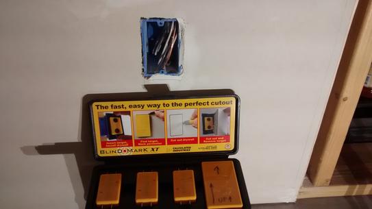 Calculated Industries Blind Mark Drywall Electrical Box Locating Tool ...