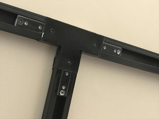 Hampton Bay White T-Connector for Linear Track Lighting EC701WH - The ...