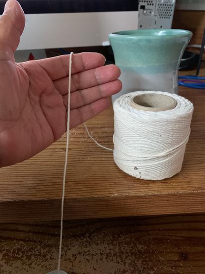 Everbilt #12 x 420 ft. White 100% Cotton Twine Rope 70077 - The Home Depot