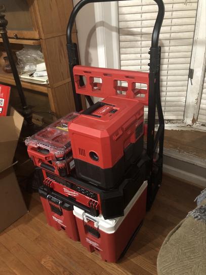 Buy PACKOUT 20 in. 2-Wheel Folding Utility Cart w/3/8 in. and 1/4 in ...