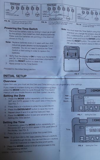 Intermatic DT Series 2-Circuit 20 Amp 24 Hour Indoor Surface Mount ...