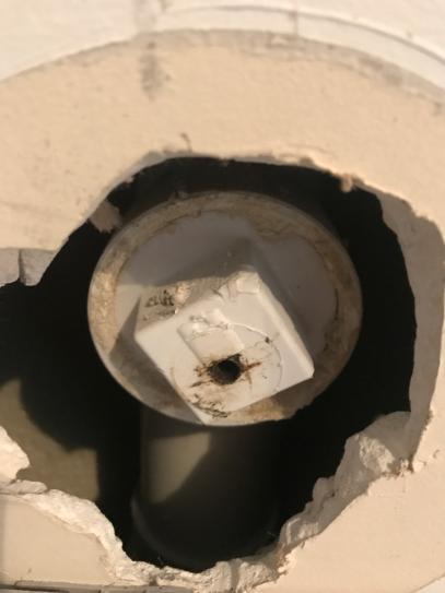 Oatey 5 in. Plastic Bell Cleanout Cover Plate in Chrome 34416 - The ...