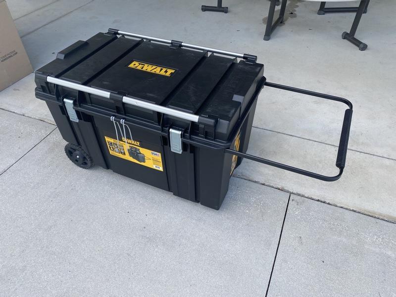 Have a question about DEWALT Tough Chest 38 in. W 63 Gal. Polypropylene Rolling Tool Box Pg 1 The Home Depot