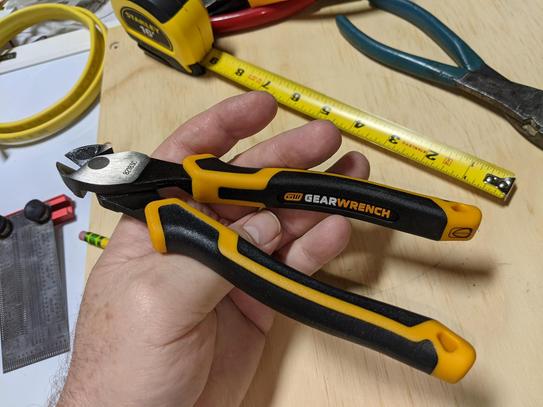 GEARWRENCH 6 in. PITBULL Diagonal Cutting Plier Cushion Grip 82178C-06 ...