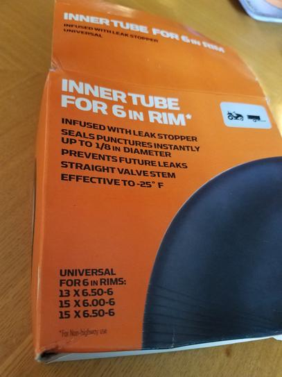 Powercare Replacement Inner Tube with Leak Stopper for 15 in. Tractor ...