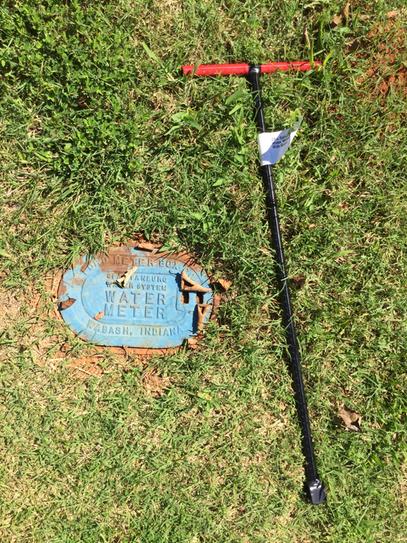 28 in. Steel Curb Key 53246 - The Home Depot