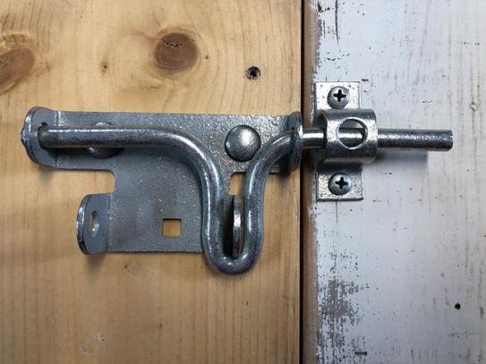 Everbilt Galvanized Slide Bolt 13556 - The Home Depot