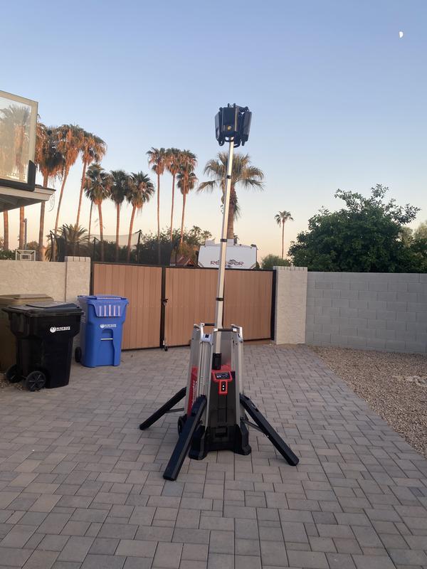 Buy MX FUEL Lithium-Ion Cordless Rocket Tower Light Kit with MX FUEL ...