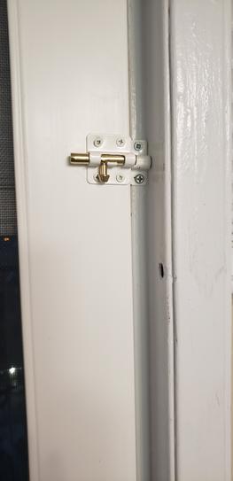 Everbilt 2 in. Zinc-Plated Window Bolt 13519 - The Home Depot