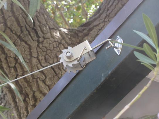 COLOURTREE Top-Notch Tension Ratchet Winch Triangle Sun Shade Sail ...