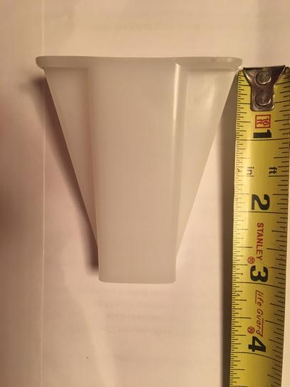 Richelieu Hardware Blum White Drawer Slide Rear Socket for Blum Euro ...