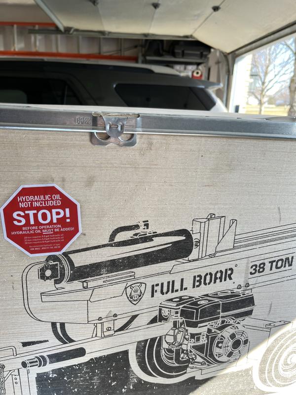 Full Boar 38 Ton Log Splitter Review FULL BOAR 38 Ton Log Splitter-Full ...