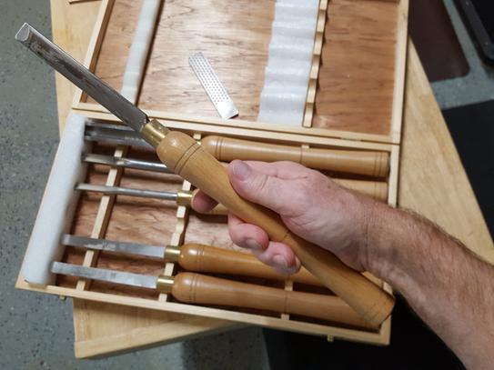WEN Artisan Chisel Set with 6 in. High-Speed Steel Blades and 10 in ...