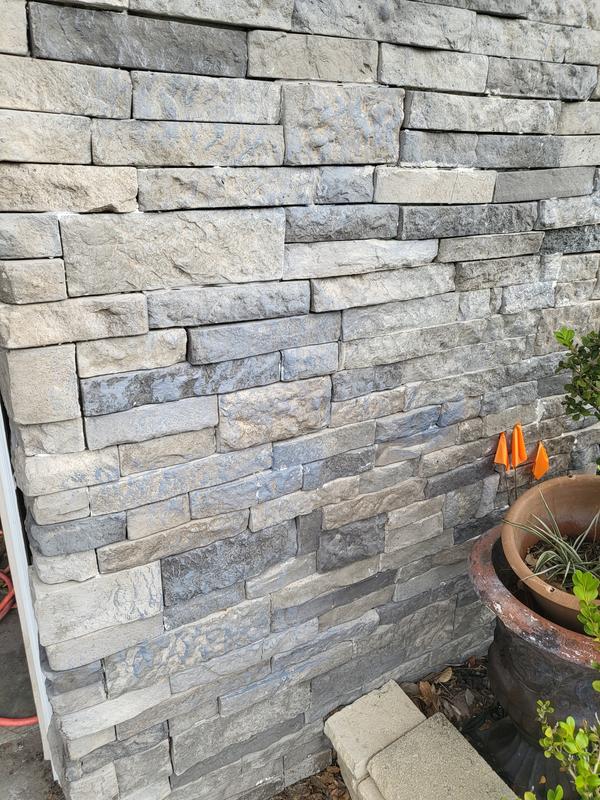 Buy Spring Creek, Gray, 24 in. x 48 in. Textured, Cement, Standard ...