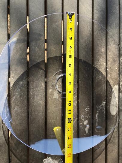 Perky-Pet 16 in. Transparent Squirrel Guard- Protective Dome Cover for ...