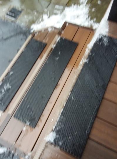 Technoflex Secure Step-Black 8 in. x 24 in. Recycled Rubber Stair Tread ...