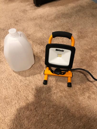 Woods 1000-Lumen Portable LED Work Light WL40012 - The Home Depot