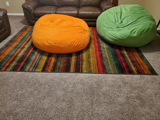 Mohawk Home Boho Stripe Multi 6 ft. x 9 ft. Striped Area Rug 512545 ...