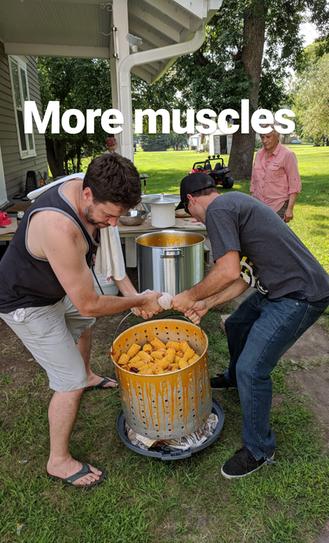 King Kooker 100 qt. Aluminum Stock Pot in Silver with Lid KK100 - The ...