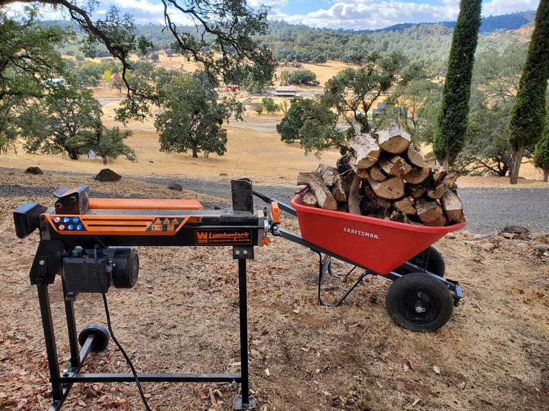Wen lumberjack 6.5 ton log splitter store