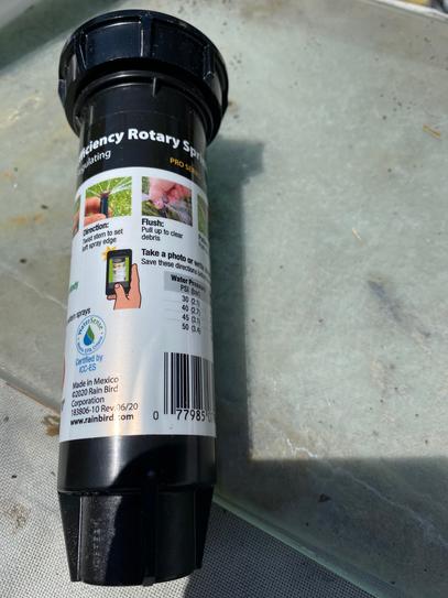 Rain Bird 22SA 4 in. Pop-Up Rotary PRS Sprinkler, 45-270° Pattern ...