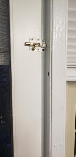 Everbilt 2 in. Zinc-Plated Window Bolt 13519 - The Home Depot