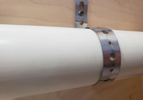 Oatey 3/4 in. x 10 ft. 28-Gauge Galvanized Pipe Hanger Strap 33526 ...