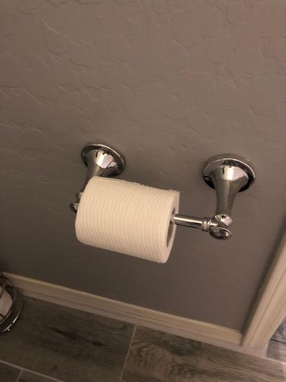 Have a question about Delta Silverton Wall Mount Pivot Arm Toilet Paper ...