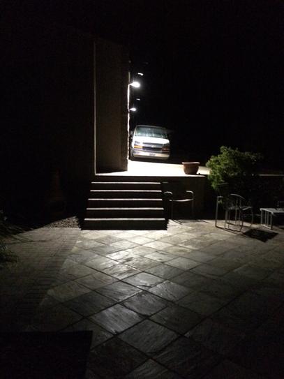 Lithonia Lighting 5000K Bronze Outdoor Integrated LED Mount Area Light ...