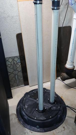 Sewage Sump Pump Original Radon/Sump Dome + Clear View Port - Healthy ...