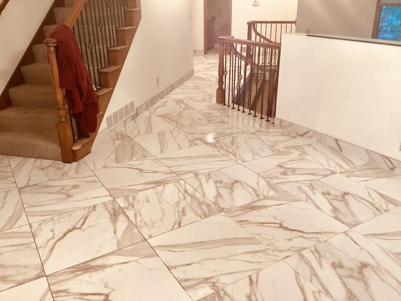 Buy Aviva Calcatta 24 in. x 24 in. Matte Porcelain Floor and Wall Tile ...