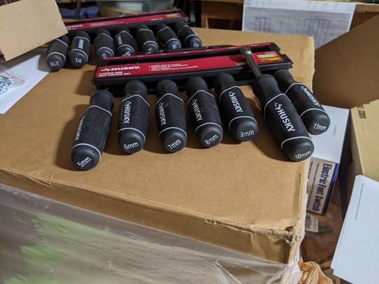 Husky SAE Cushion Grip Nut Driver Set (7-Piece) H7PCNUTDRSAE - The Home ...