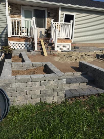 Pavestone RumbleStone Large 3.5 in. x 10.5 in. x 7 in. Greystone ...