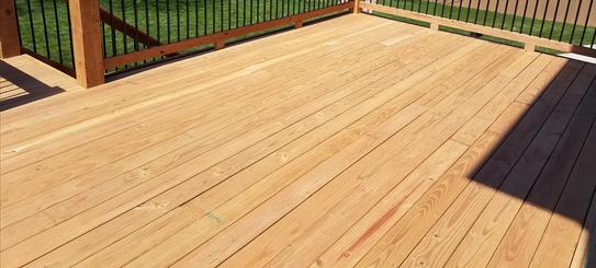 WeatherShield 5/4 in. x 6 in. x 8 ft. Premium Cedar-Tone Pressure ...