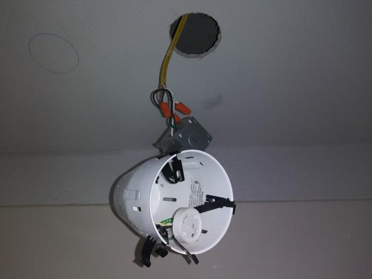 Commercial Electric 4 in. White Recessed Shower Kit CER4G24R463WHP ...