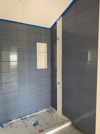 MSI Azula Hatchwork 12 in. x 12 in. Polished Marble Mesh-Mounted Mosaic ...