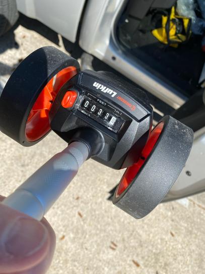 Crescent Lufkin 4 in. Dual Wheel Small Measuring Wheel PSMW28CL - The ...