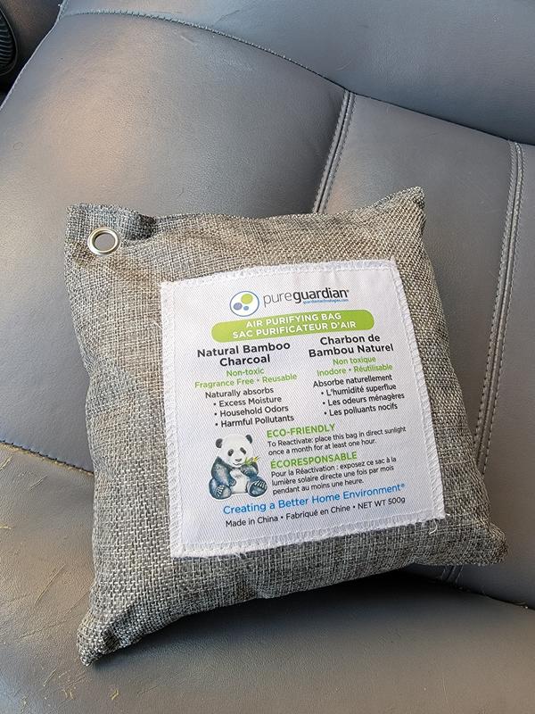 Reviews for Pure Guardian Air Purifying Bamboo Charcoal Bag 16 oz Pg 1 The Home Depot
