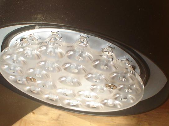 Commercial Electric 17-Watt White Outdoor Integrated LED Jelly Jar Wall ...