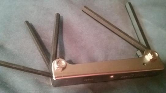 Klein Tools Metric Metal Folding Hex-Key Set (5-Piece) 70580 - The Home ...