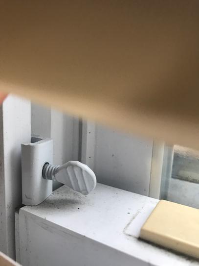 First Watch Security White Window Slide Stop (2-Pack) 1411 - The Home Depot