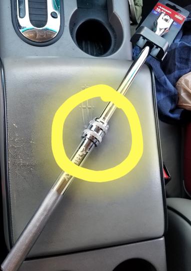 Husky 1/2 in. Drive x 18 in. to 24 in. Extendable Breaker Bar ...