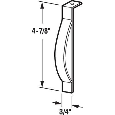 Prime-Line Chrome Metal Spring Window Lock (2-pack) F 2538 - The Home Depot