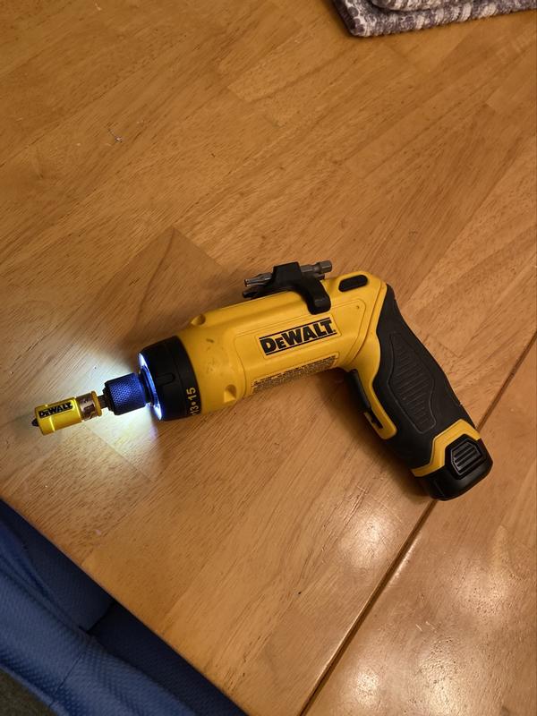 Dewalt gyroscopic screwdriver home depot store