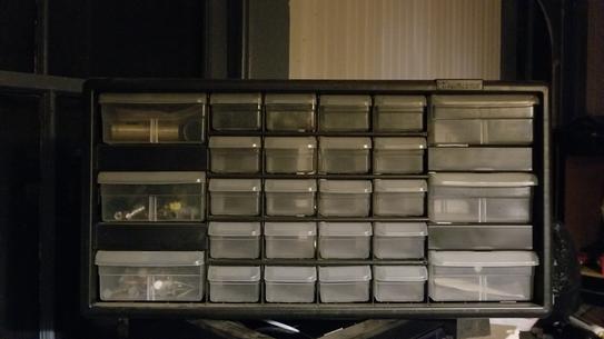 Akro-Mils 26-Compartment Drawer Small Parts Organizer Hardware Storage ...