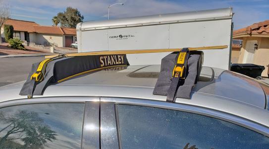 Stanley Universal Roof Rack Pad and Luggage Carrier System/110 lbs ...