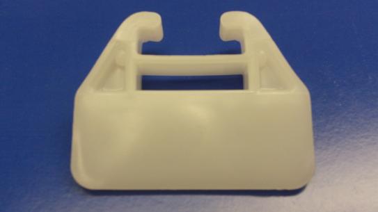 Prime-Line 21/32 in. x 1-1/8 in., White Drawer Guide Kit (2-pack) R ...