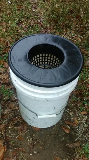 Viagrow 6 in. Black Pot Bucket Lid Insert (6-Pack) V6ML-6 - The Home Depot